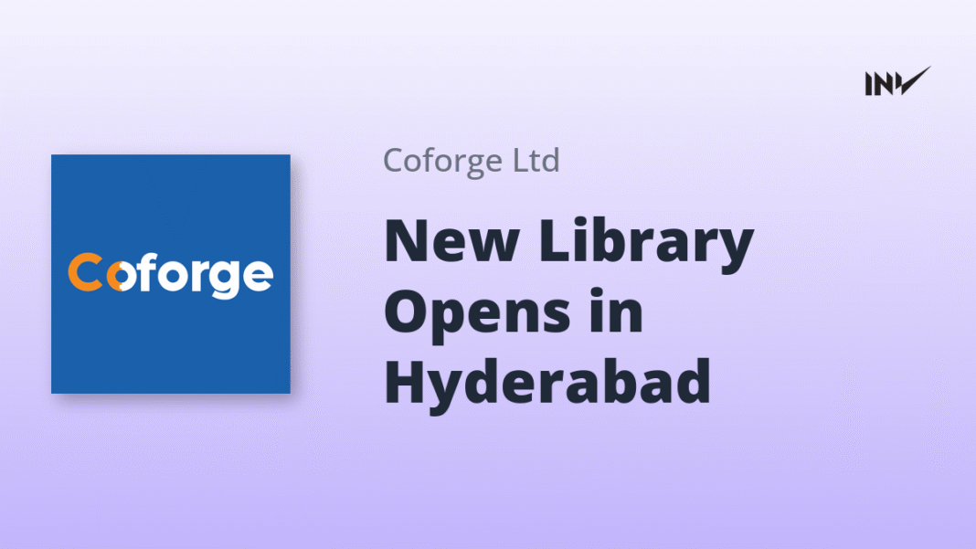 Coforge Inaugurates World-Class Public Library in Hyderabad | InvestyWise