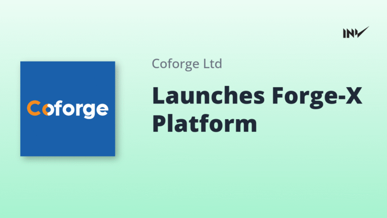 Coforge Unveils Forge-X, AI-Driven Software Delivery Platform | InvestyWise