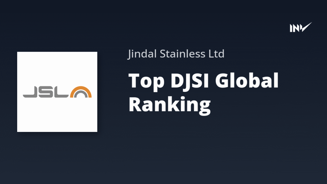 Jindal Stainless Achieves Top 5% Global Ranking in DJSI Scores ...