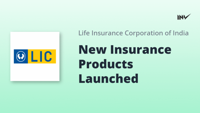Life Insurance Corporation Launches Two New Insurance Products ...