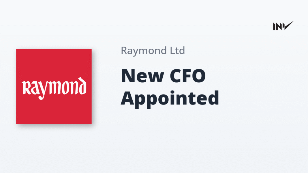 Raymond Rakesh Tiwary Appointed as New Group CFO | InvestyWise