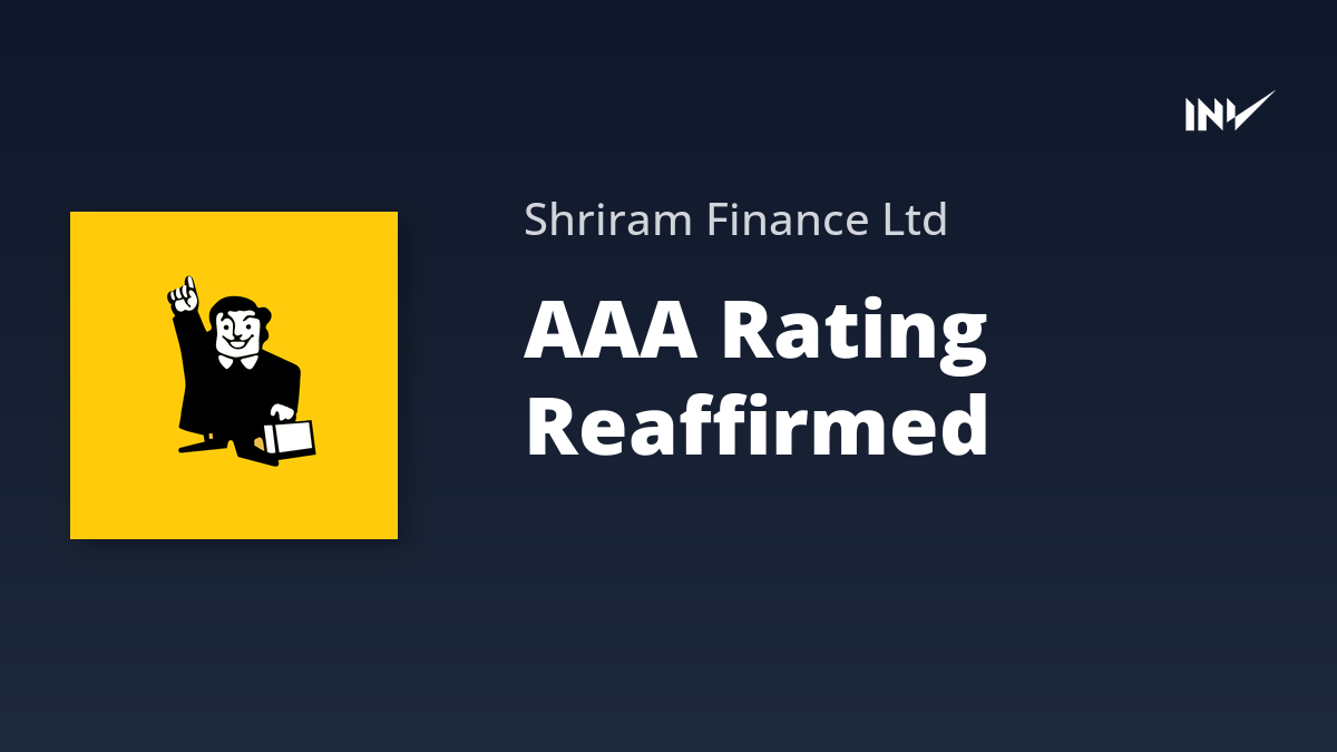 Shriram Finance CARE Ratings Affirms 'CARE AAA; Stable' Rating ...