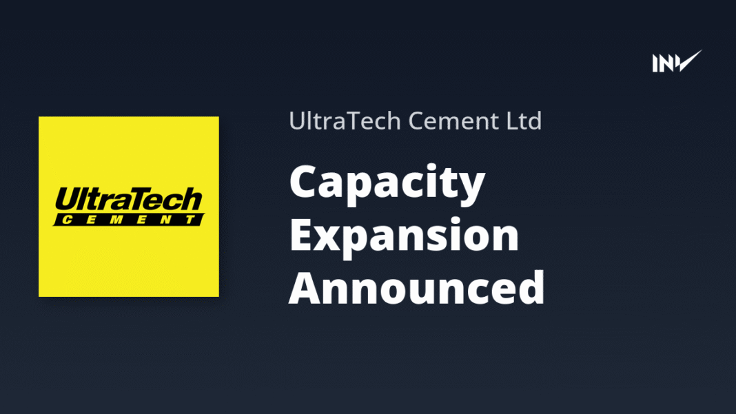 UltraTech Cement Commissioning of New Cement Capacity | InvestyWise