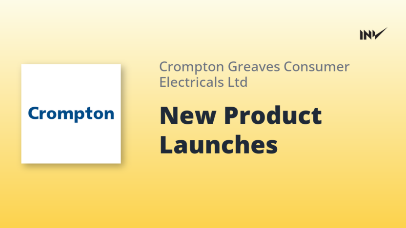 Crompton Launches New Mobile Charger and Lighting Products | InvestyWise