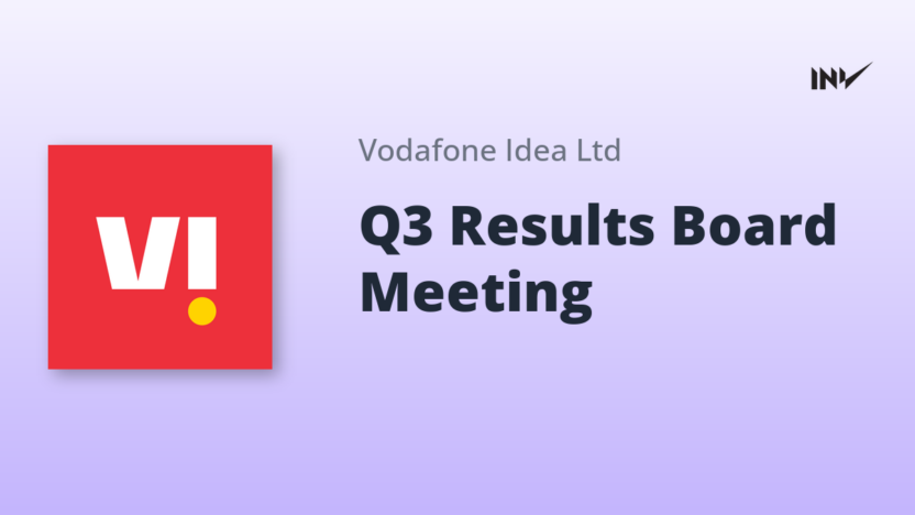 Vodafone Idea Board Meeting Scheduled to Discuss Q3 Results | InvestyWise