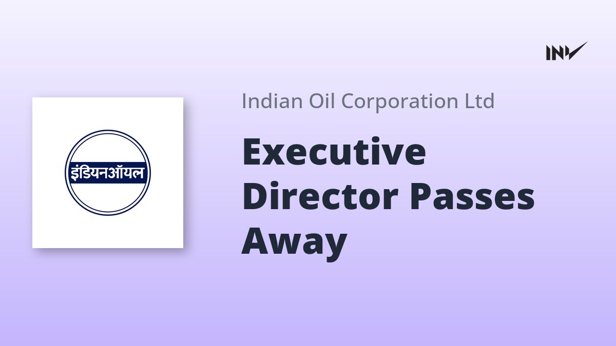 Indian Oil Executive Director Ajay Garg's Demise | InvestyWise