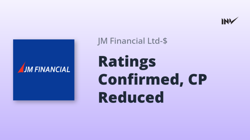 JM Financial Ratings Reaffirmed, Commercial Paper Reduced | InvestyWise