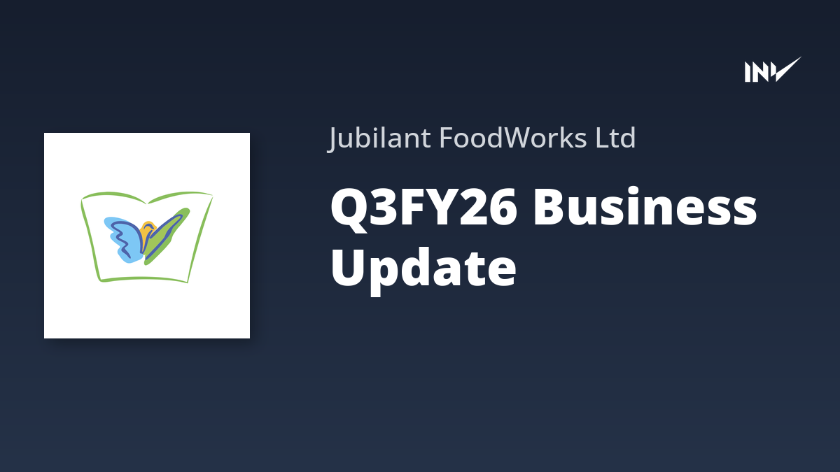 Jubilant FoodWorks Q3FY26 Business Update Highlights | InvestyWise