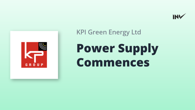 KPI Green Energy Commences Power Supply from 200 MW Solar Project ...