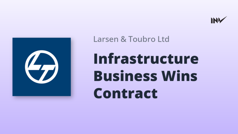 Larsen & Toubro Secures Large Contract for Heavy Civil Infrastructure ...