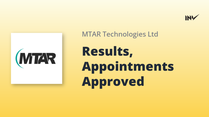 MTAR Technologies Board Approves Unaudited Results, Key Appointments ...