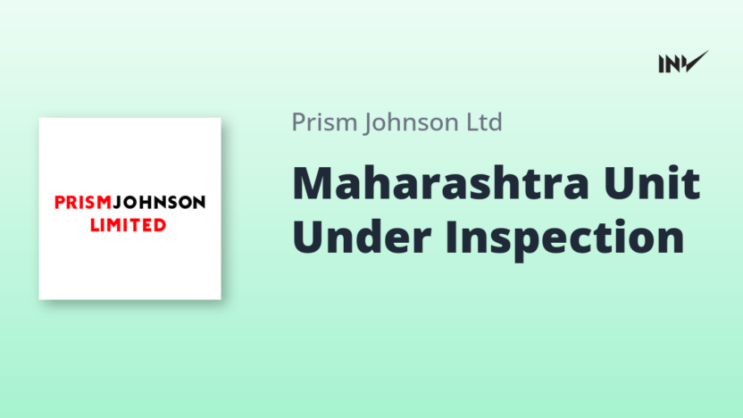 Prism Johnson Limited Inspection at Maharashtra Manufacturing Unit ...
