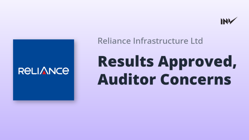 Reliance Infrastructure Board Approves Unaudited Results, Auditors ...