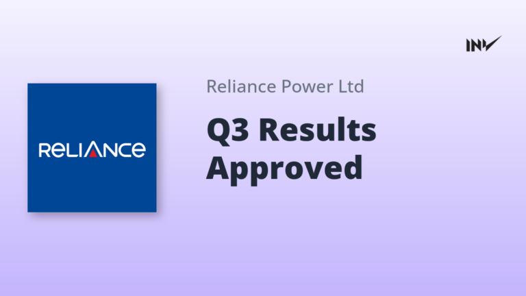 Reliance Power Board Approves Unaudited Financial Results for Q3 2026 ...