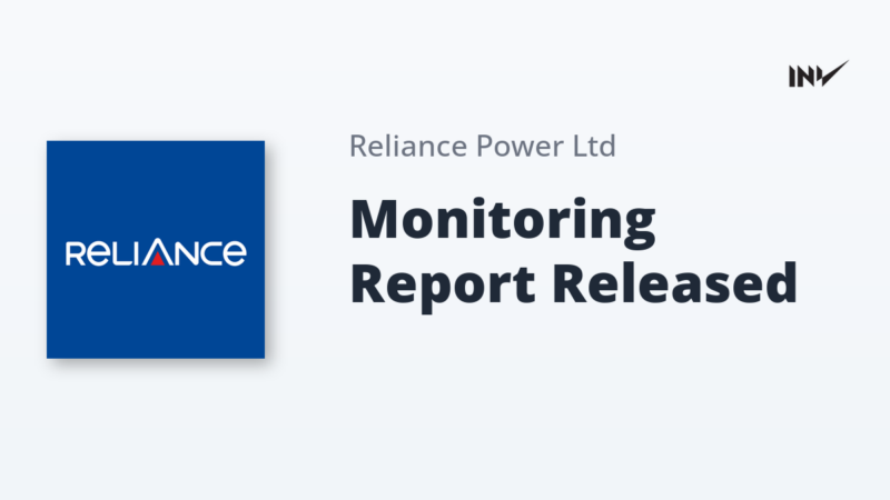 Reliance Power Monitoring Report for Quarter Ended December 31, 2025 ...