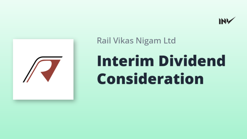 Rail Vikas Nigam Board to Consider Interim Dividend for FY 2025-26 ...