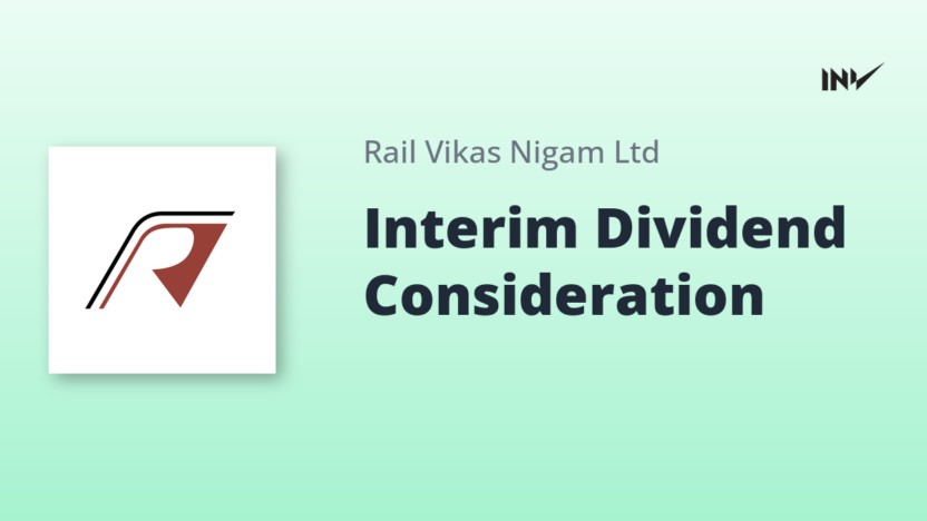 Rail Vikas Nigam Board to Consider Interim Dividend for FY 2025-26 ...