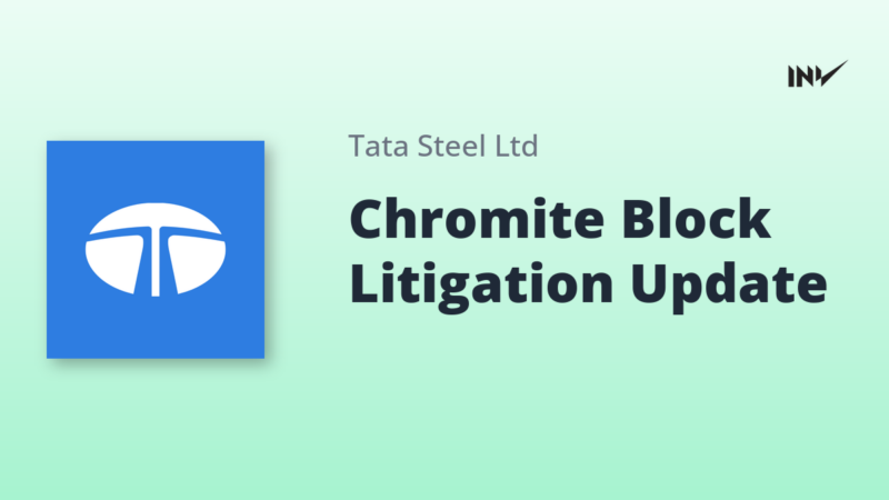 Tata Steel Update on Sukinda Chromite Block Litigation | InvestyWise