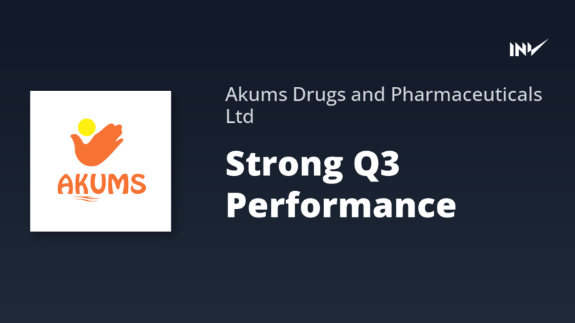 Akums Drugs & Pharmaceuticals Reports Strong Q3 FY26 Performance with ...