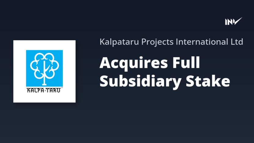 Kalpataru Projects International Limited Acquires Full Stake in Saudi ...