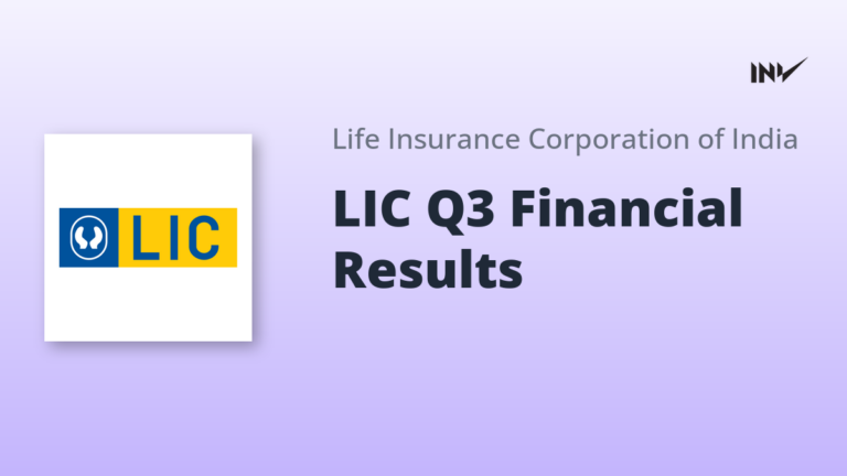 Life Insurance Corporation of India Q3 Financial Results and Key ...