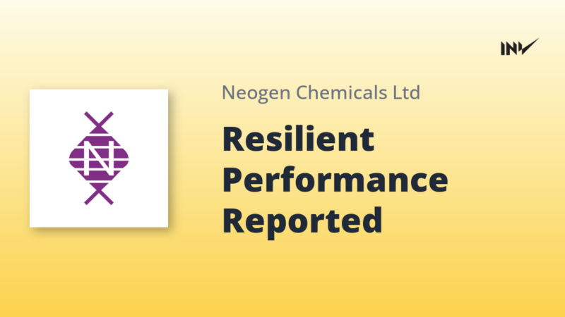 Neogen Chemicals Reports Resilient Q3 FY26 Performance with ...