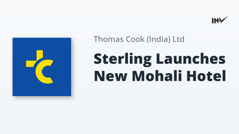 Thomas Cook (India) Limited Sterling Holiday Resorts Launches New ...