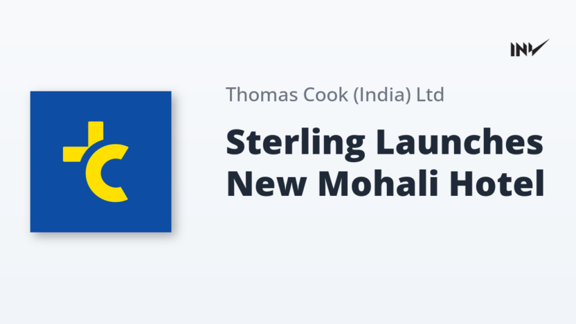 Thomas Cook (India) Limited Sterling Holiday Resorts Launches New ...