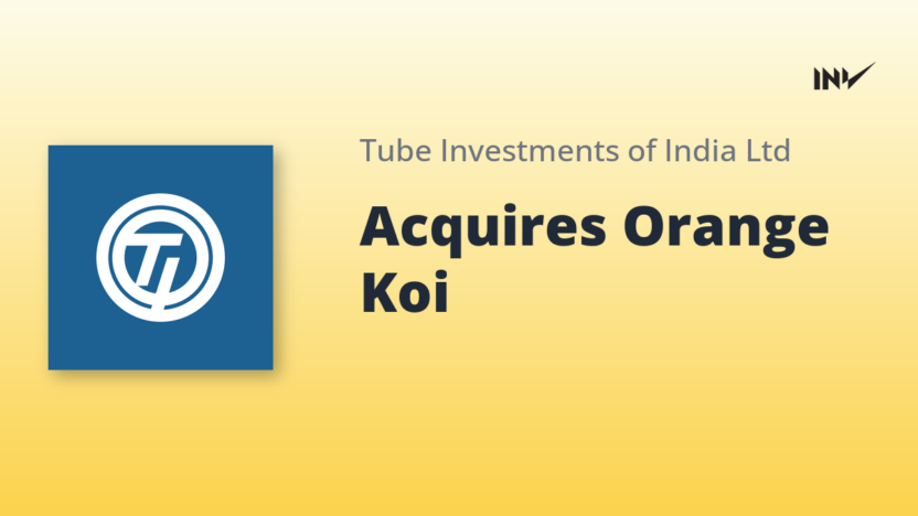 Tube Investments of India Strategic Entry into Metal Injection Molding ...