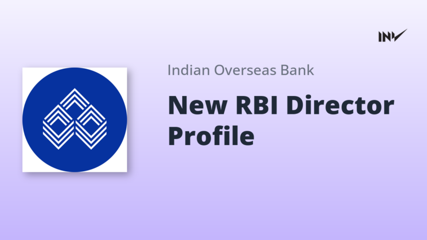 Indian Overseas Bank (IOB) Profile Disclosure for New RBI Nominee ...