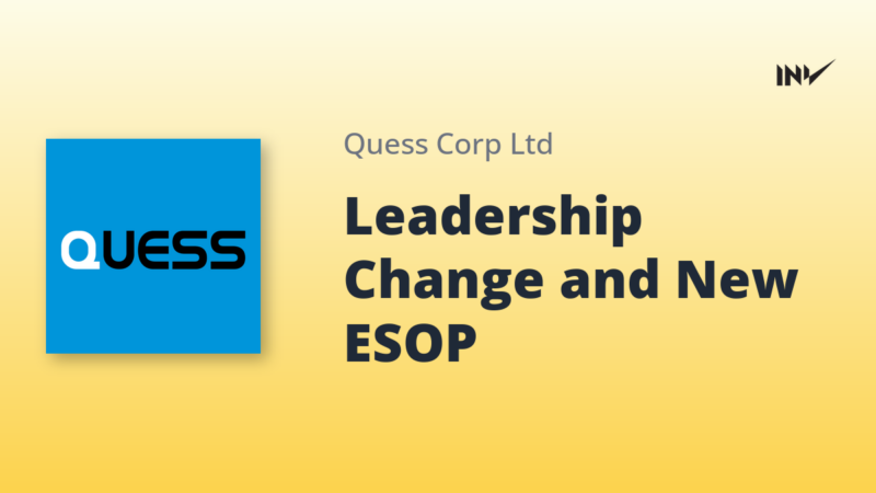 Quess Corp Limited Board Approves Key Leadership Transition and New ...