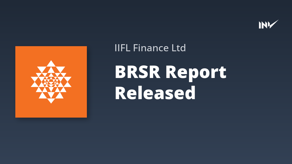 IIFL Finance Business Responsibility and Sustainability Report FY 2025 ...